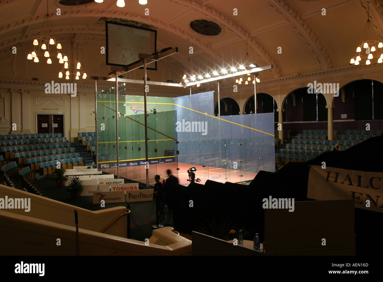 British Open Squash Championships Finals day Nottingham s Albert Hall ...
