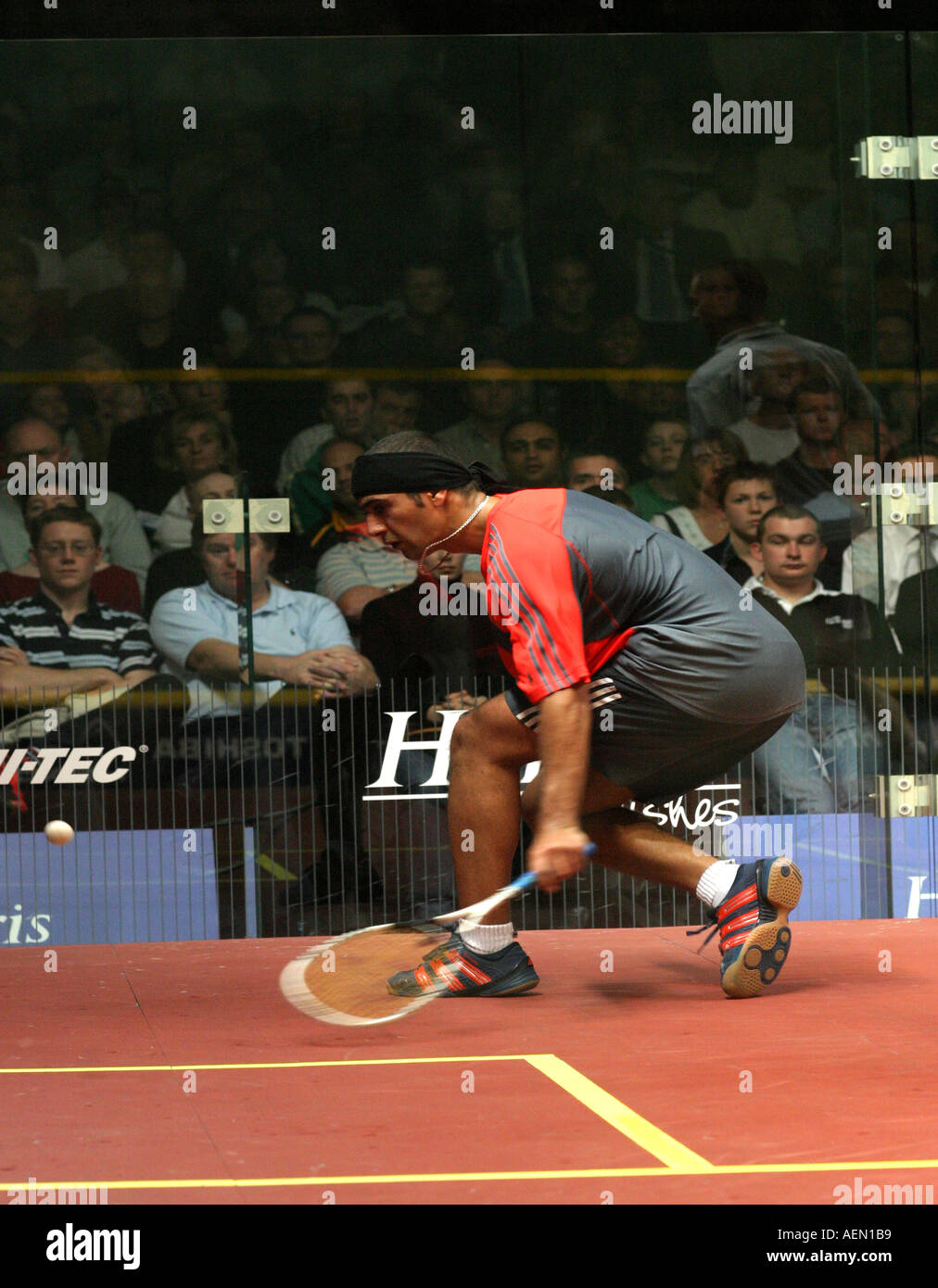 British Open Squash Tournament Men s Final 3 David Palmer AUS white v 5 ...