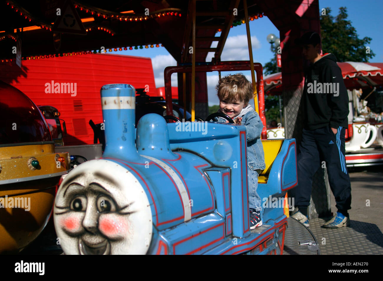 Nottingham 710th Goose Fair Europe s largest travelling fair Lewis aged ...