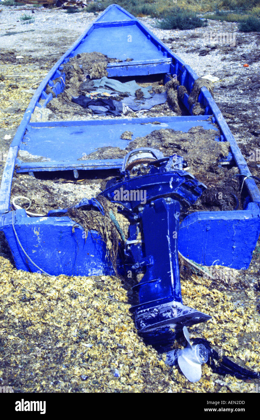 Broken engine on motorboat hi-res stock photography and images - Alamy