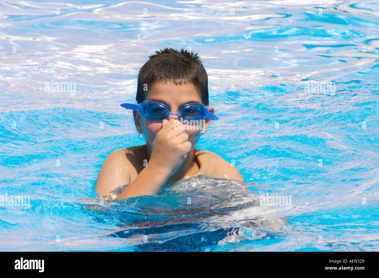 Plugging Nose High Resolution Stock Photography and Images - Alamy