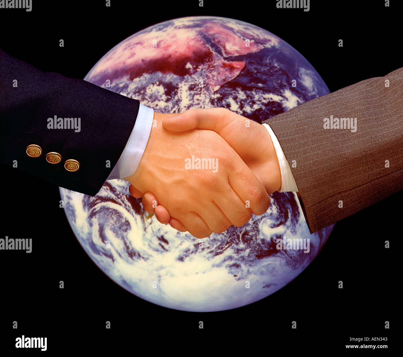 Business Handshake World