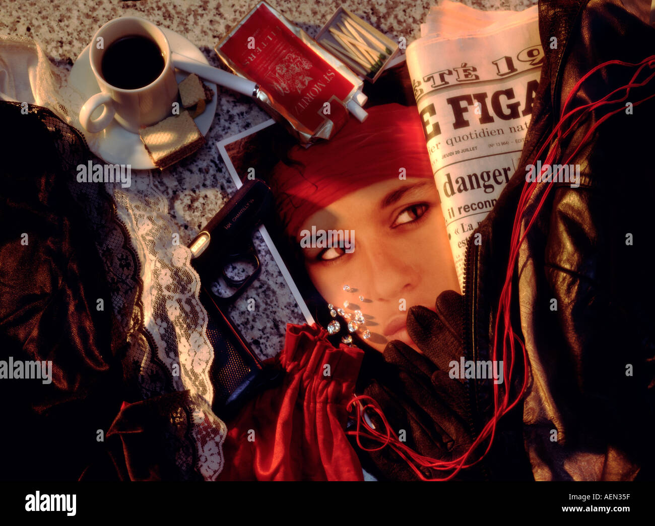 Crime scene art hi-res stock photography and images - Alamy