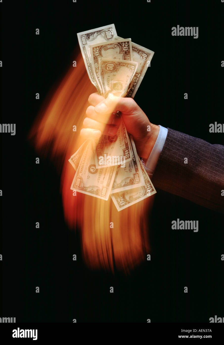 Fist full of money hi-res stock photography and images - Alamy