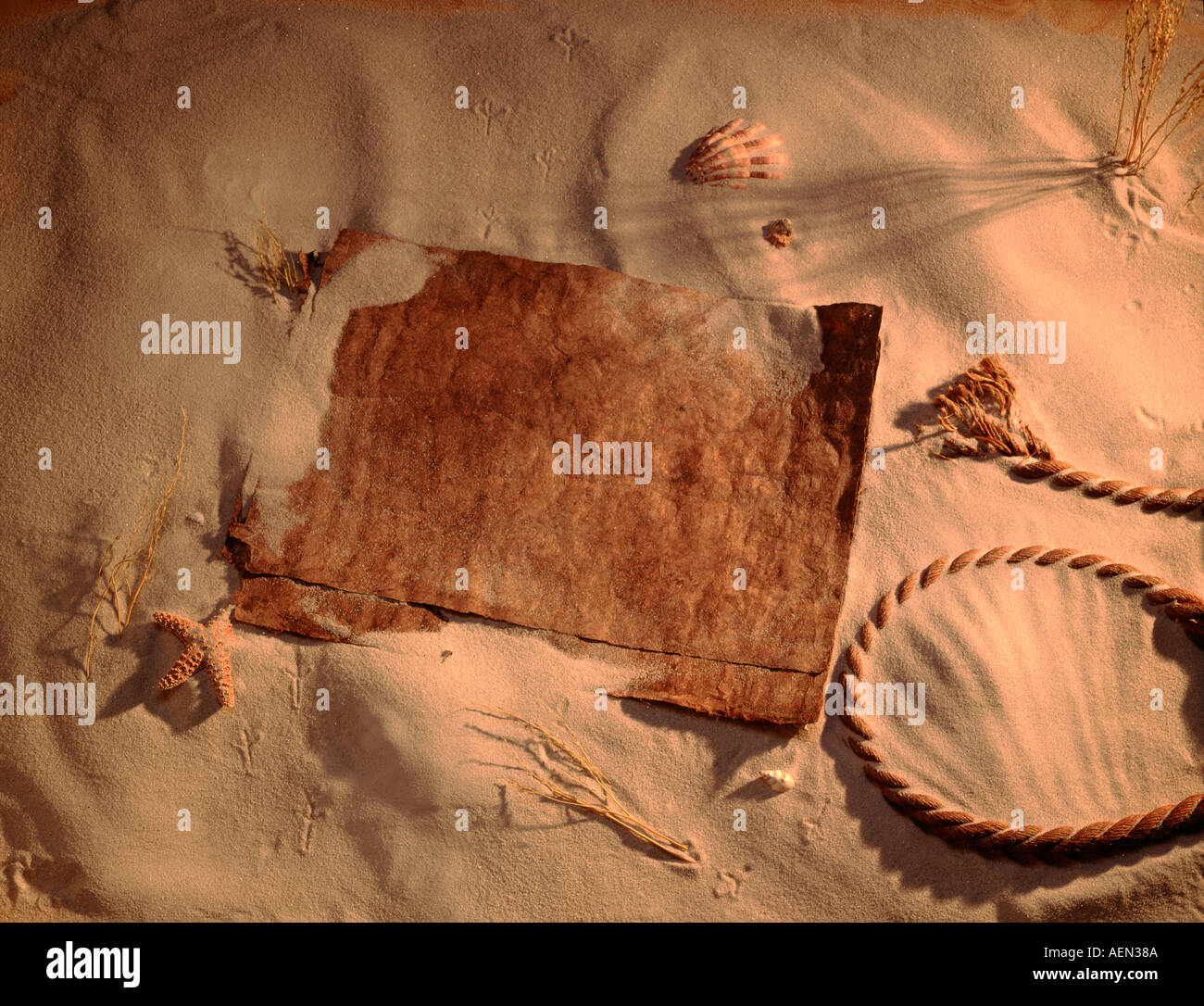 Map of sandy hi-res stock photography and images - Alamy