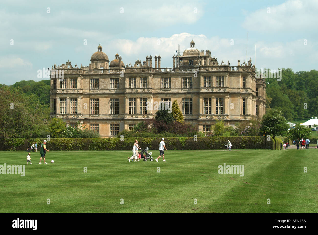 Longleat house facade hi-res stock photography and images - Alamy