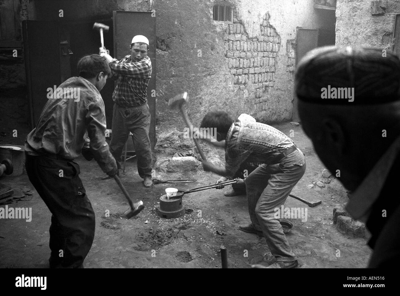 Metalworking trade Black and White Stock Photos & Images - Alamy