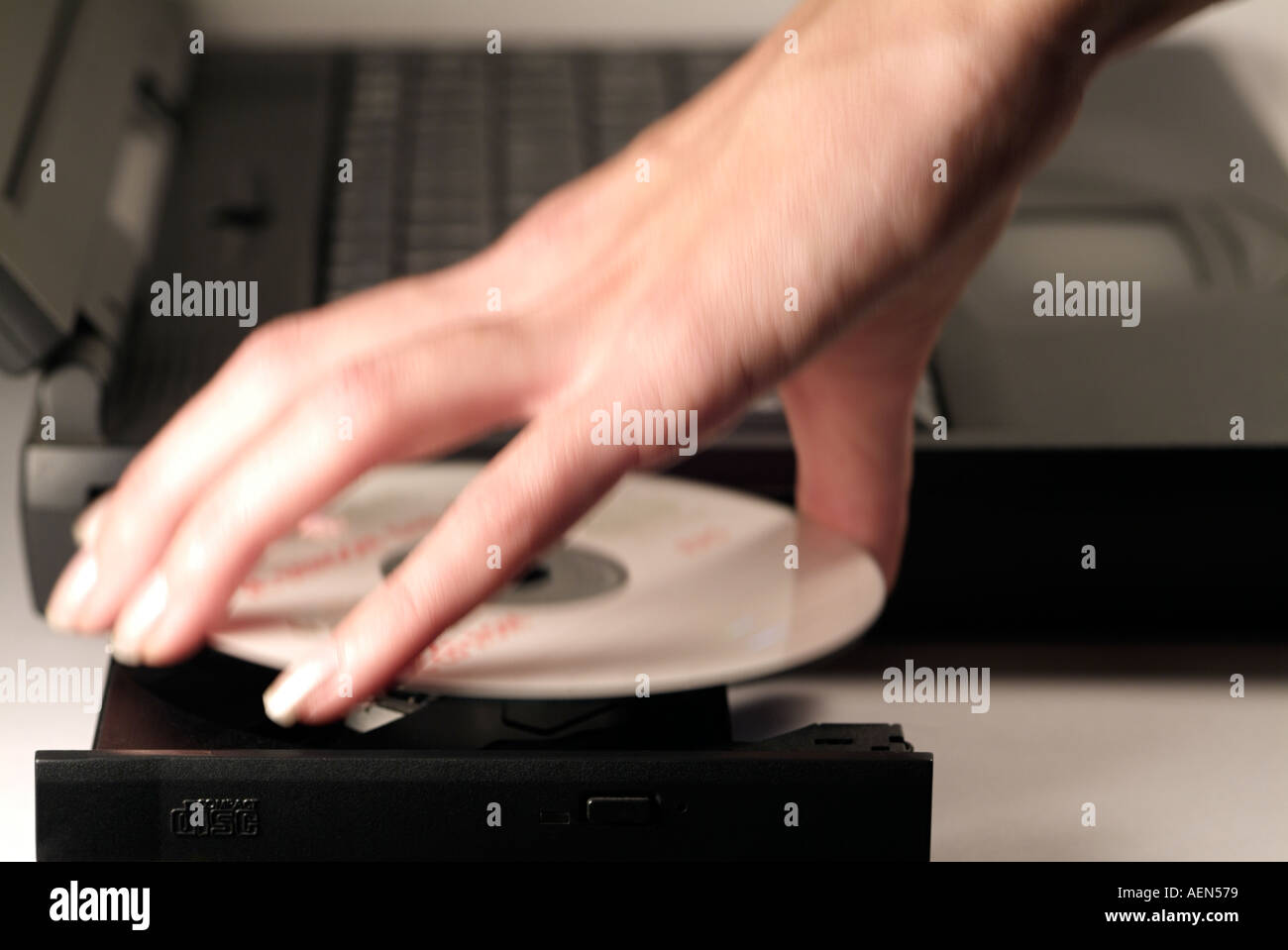 Insert disc hi-res stock photography and images - Alamy