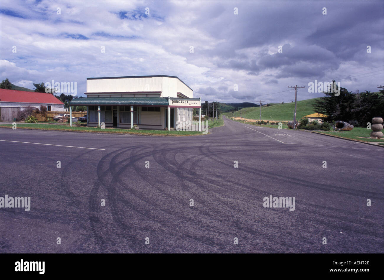 New Zealand Pongaroa Stock Photo - Alamy
