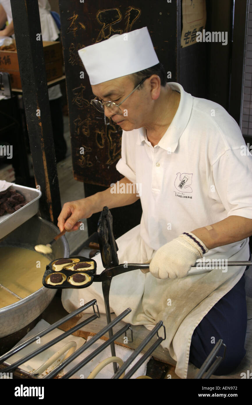 Bakery Cook Asakusa Tokyo Japan Stock Photo - Alamy