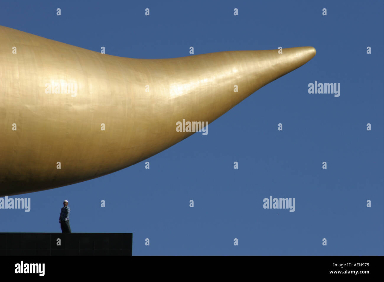 Golden Flame Asahi Beer Building Asakusa Tokyo Japan Stock Photo - Alamy