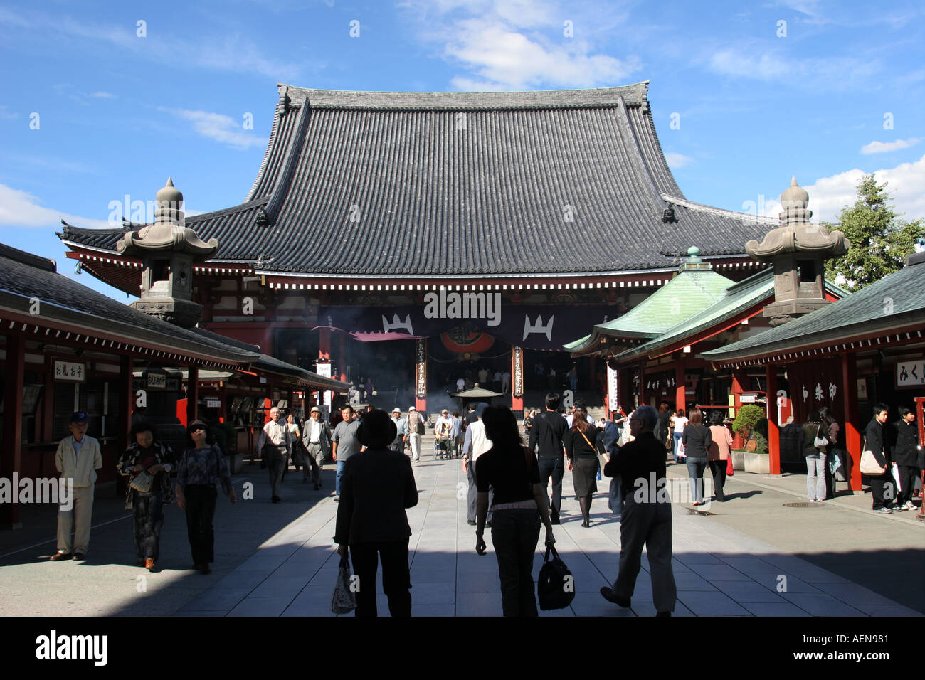 SensoJi Temple Asakusa Tokyo Japan Stock Photo - Alamy