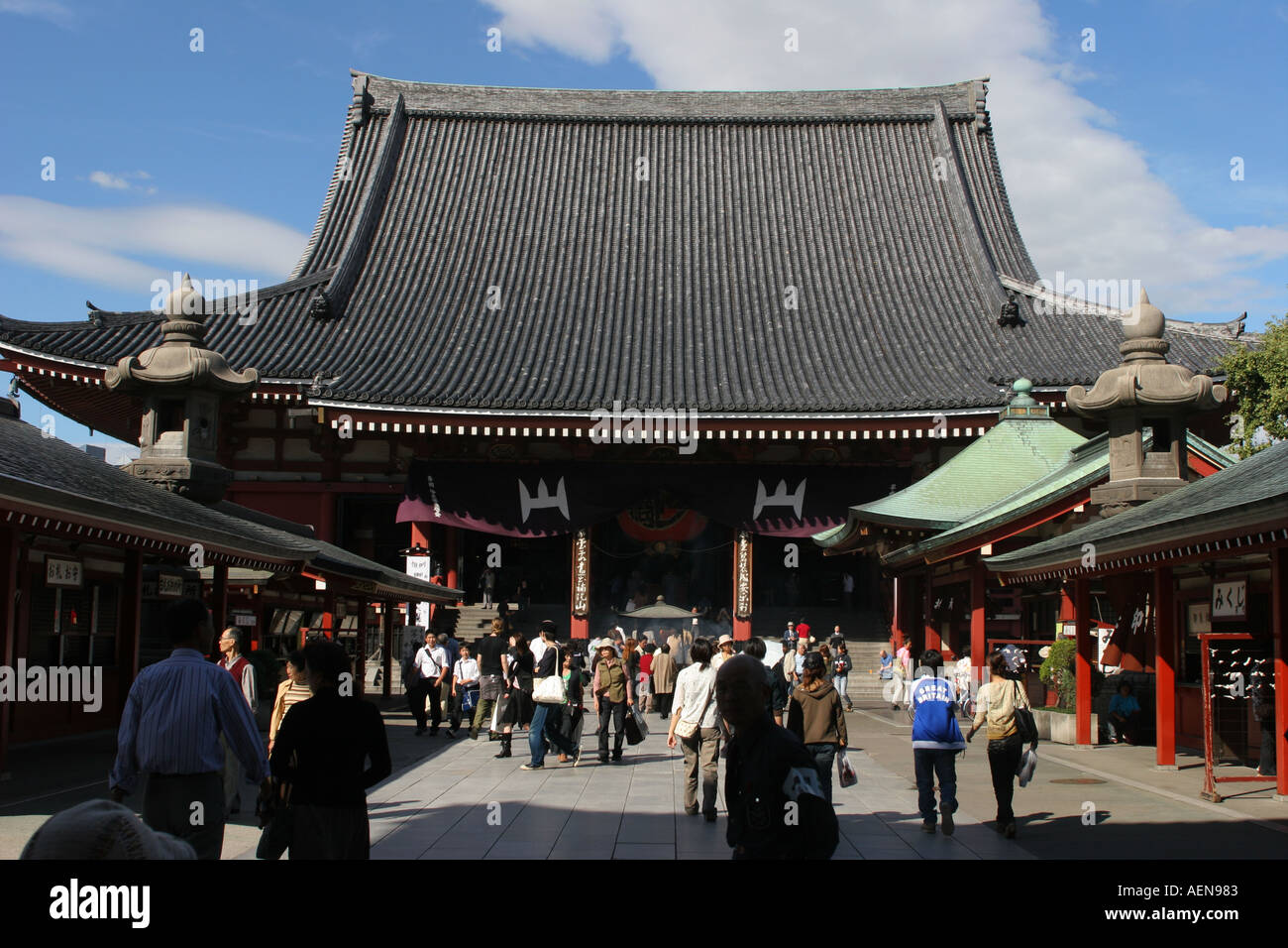SensoJi Temple Asakusa Tokyo Japan Stock Photo - Alamy