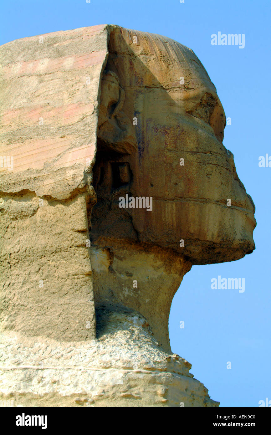 Sphinx egypt erosion hi-res stock photography and images - Alamy