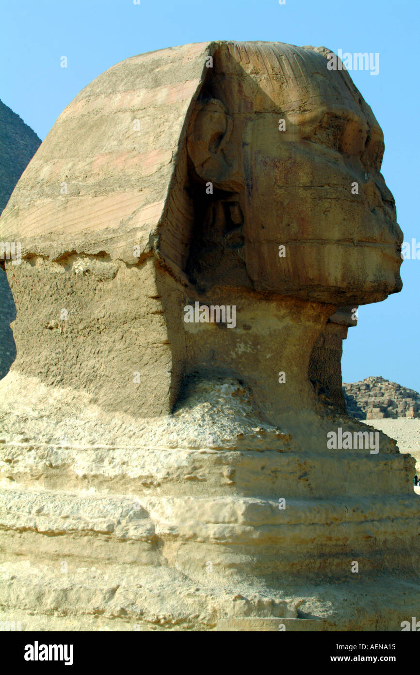 Sphinx egypt erosion hi-res stock photography and images - Alamy