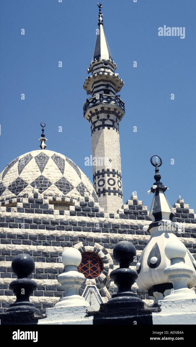 King Abdullah mosque downtown Amman Jordan Stock Photo - Alamy
