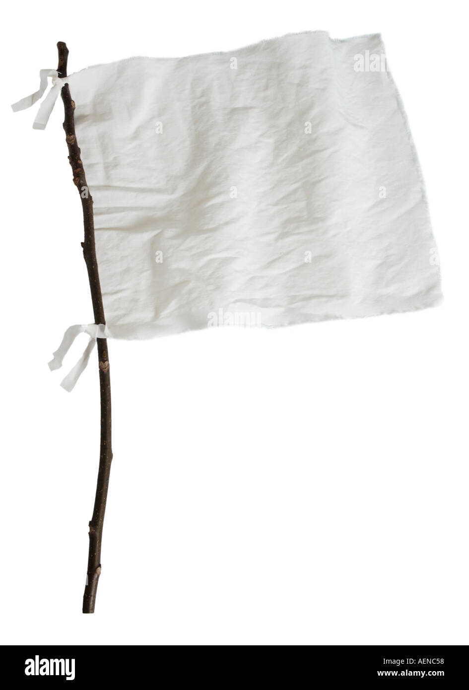 White flag surrender hi-res stock photography and images - Alamy