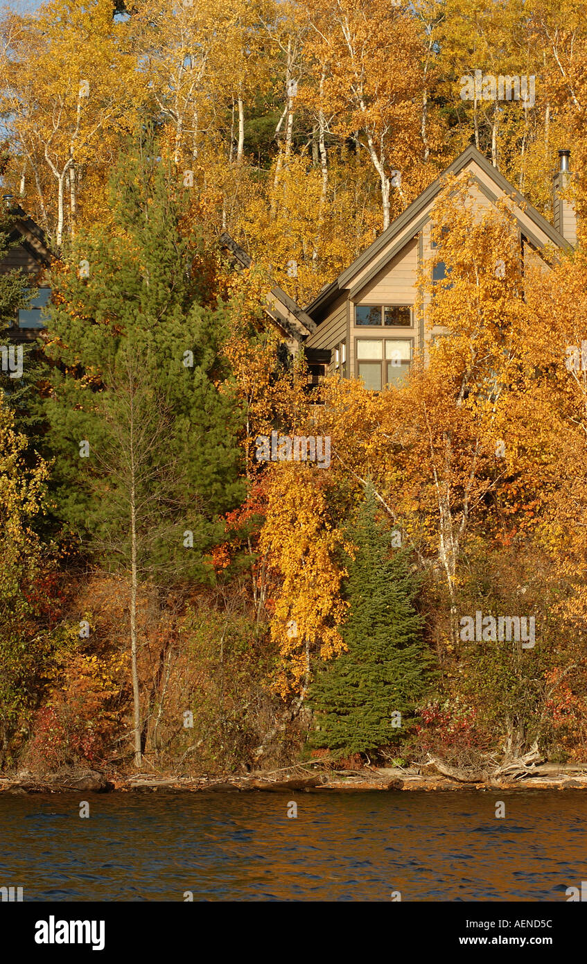 Lake Autumn Colors Stock Photo - Alamy