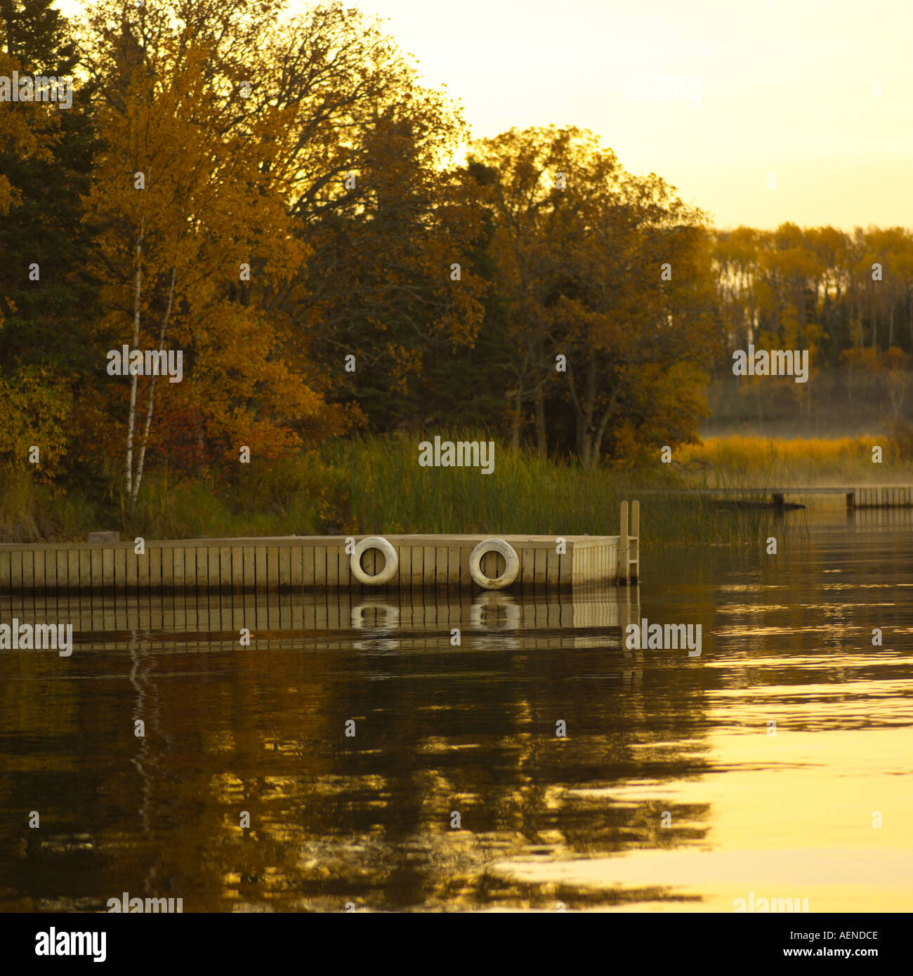 Lake Autumn Colors Stock Photo - Alamy