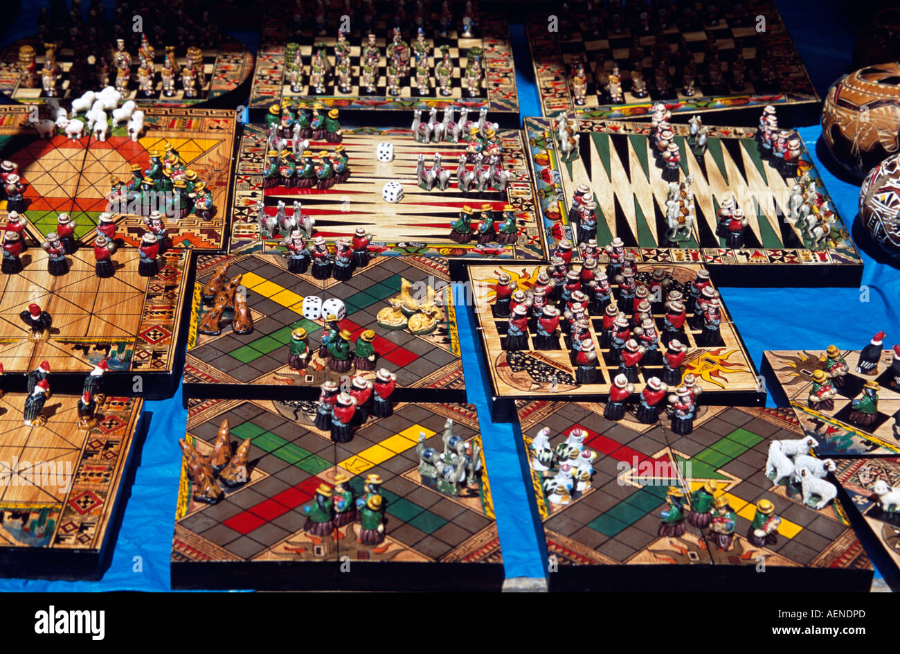 Peru wood carvings hi-res stock photography and images - Alamy