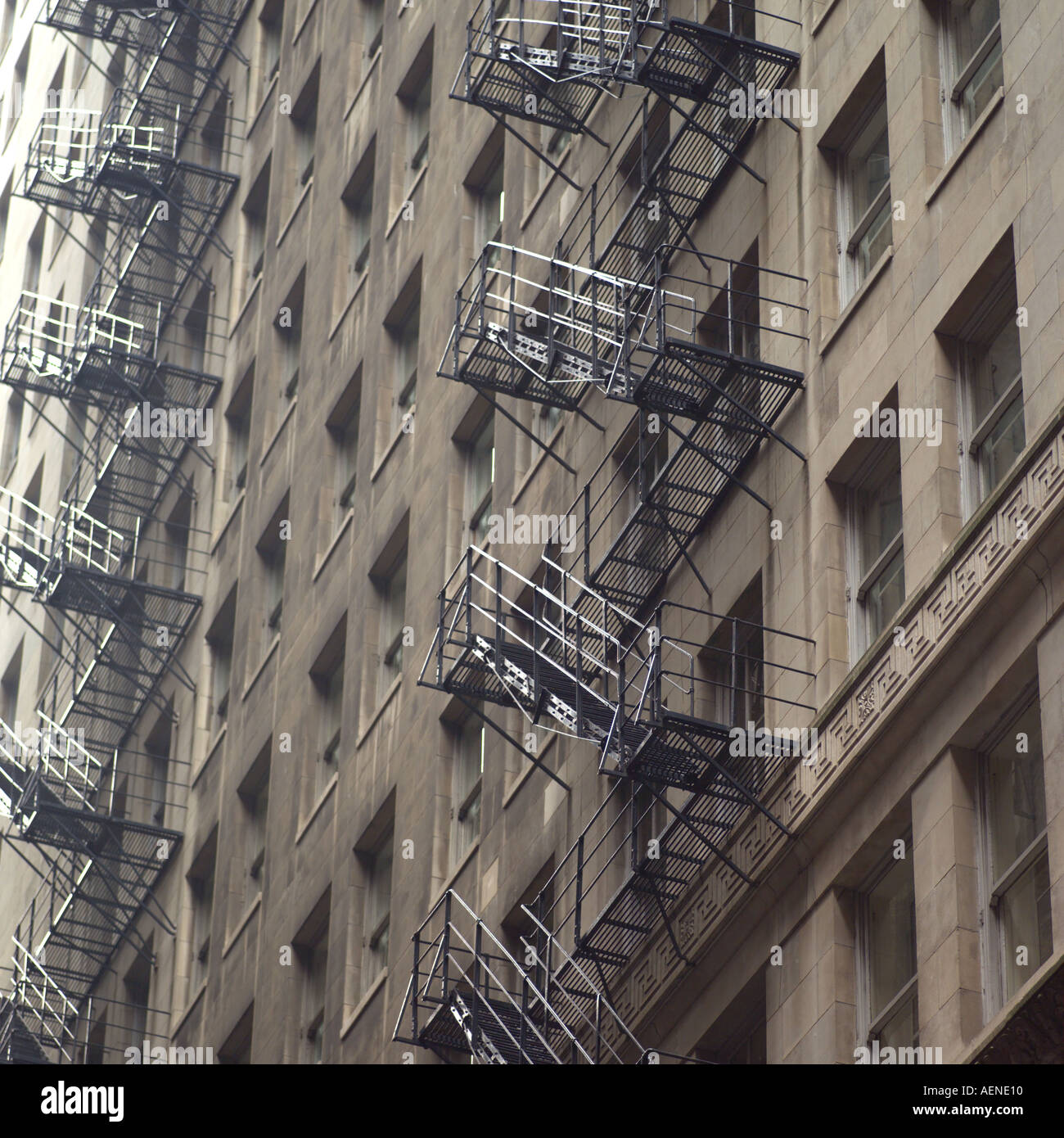 Chicago stairs vertical hi-res stock photography and images - Alamy