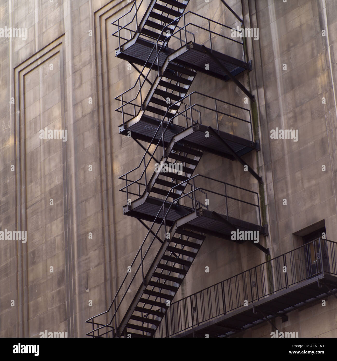 Structural fire escape hi-res stock photography and images - Alamy