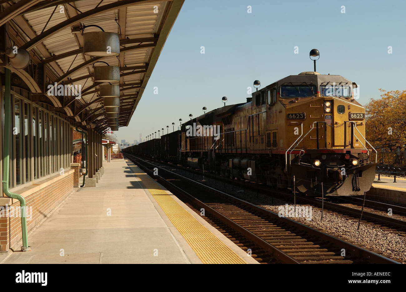 Utility construction chicago hi-res stock photography and images - Alamy