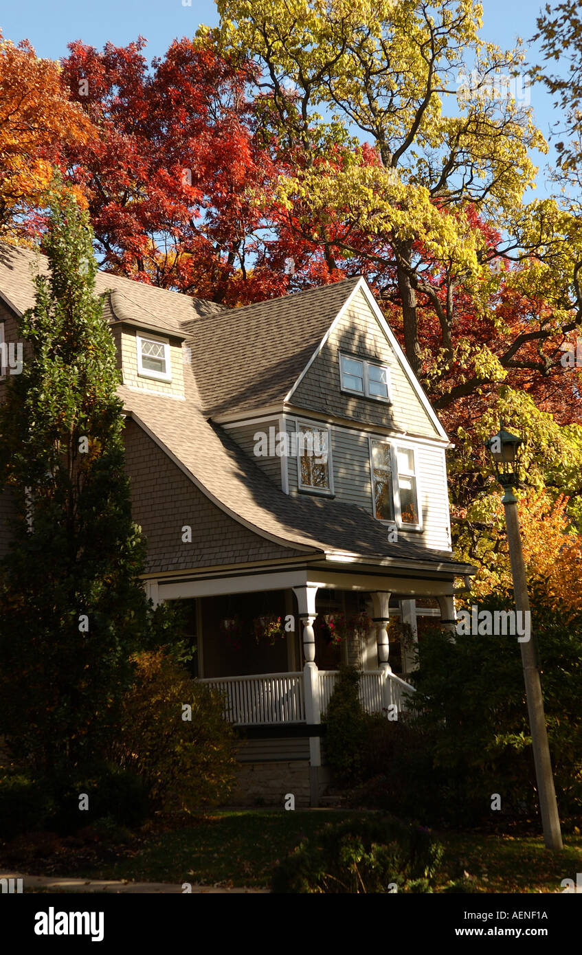 Chicago suburb oak park hi-res stock photography and images - Alamy