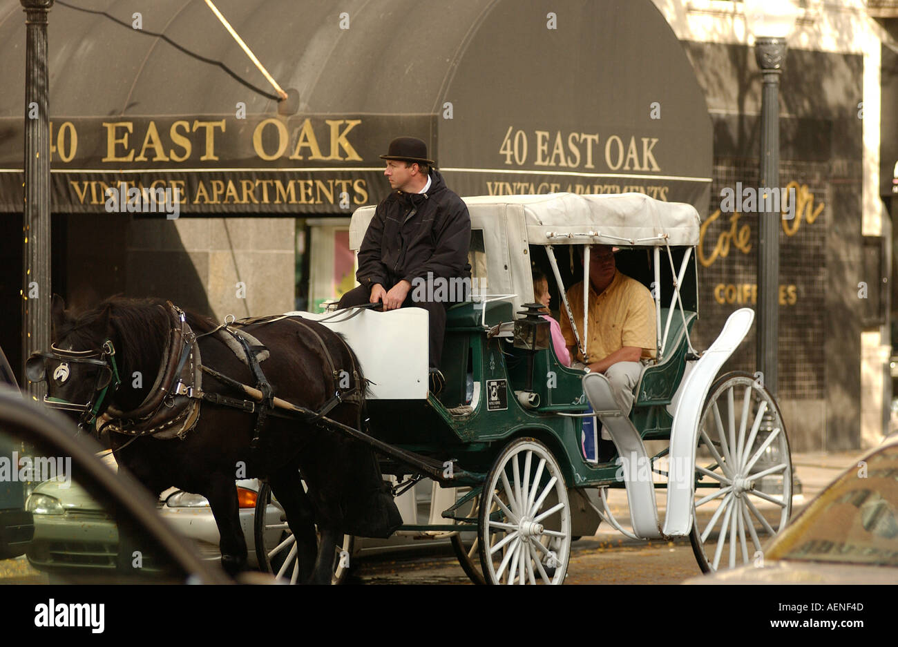 Chicago horse carriage hi-res stock photography and images - Alamy