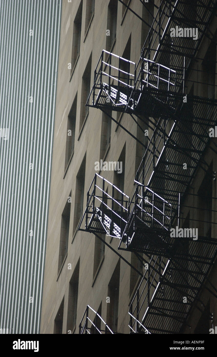 Chicago stairs vertical hi-res stock photography and images - Alamy
