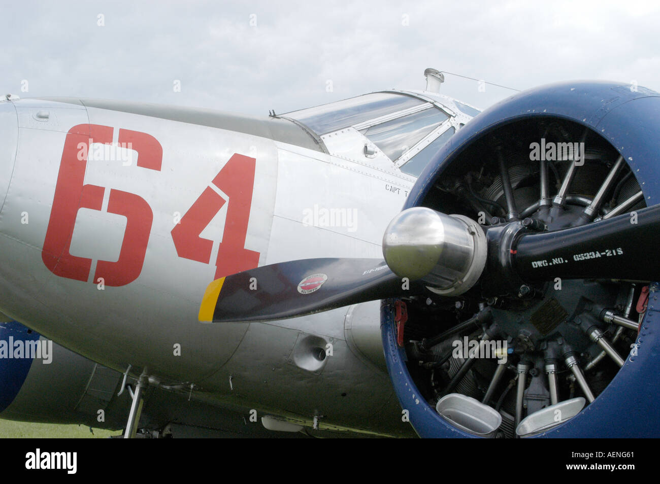 Lockheed Model 18 56 Lodestar Stock Photo - Alamy