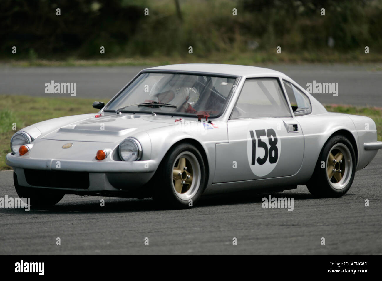 John McCandless from Holywood in his 1 5 silver Ginetta G15 at ...