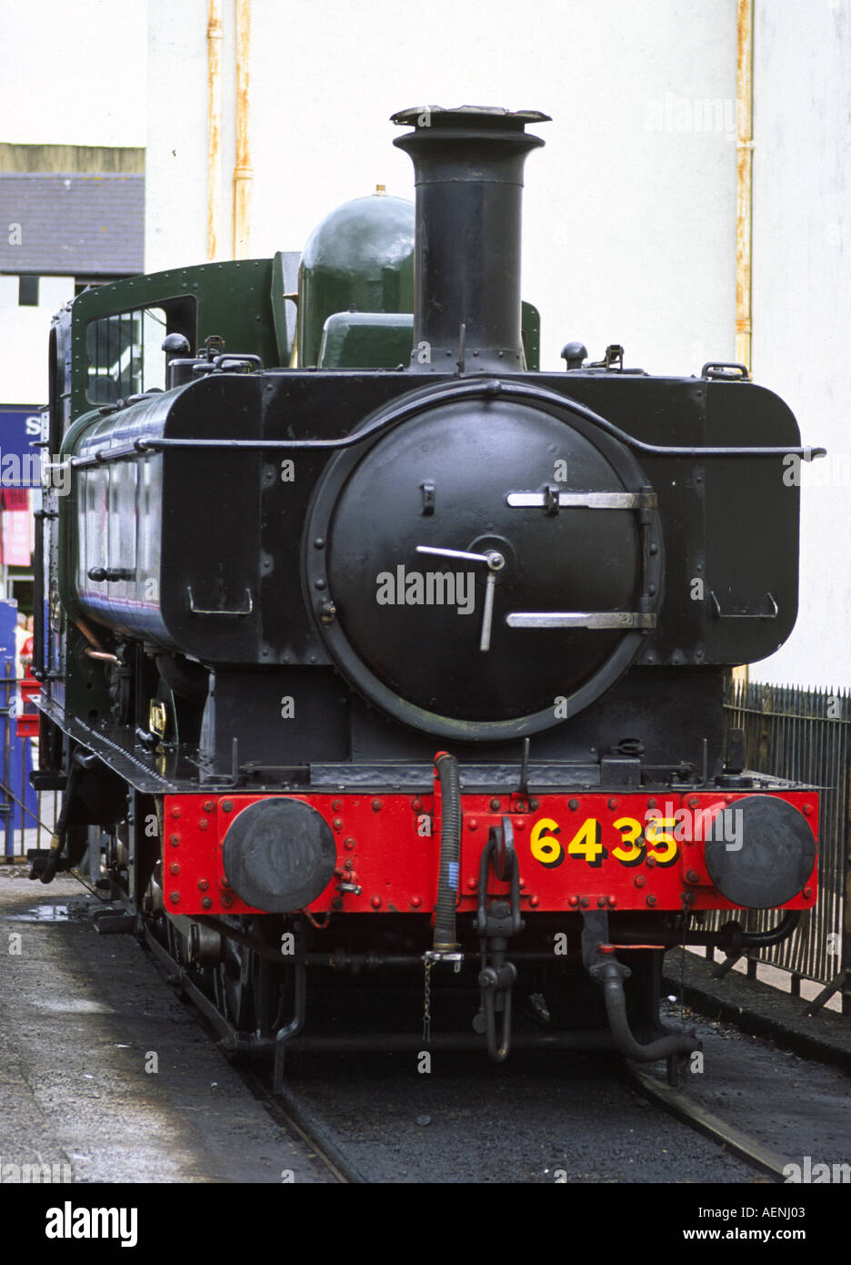 Steam engine at Paignton Station Devon England Stock Photo - Alamy