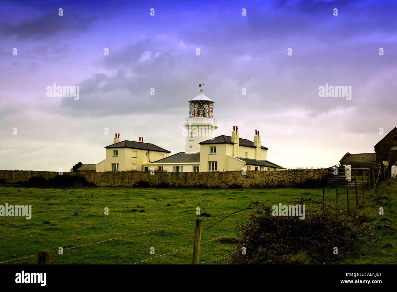 Caldey lighthouse hi-res stock photography and images - Alamy