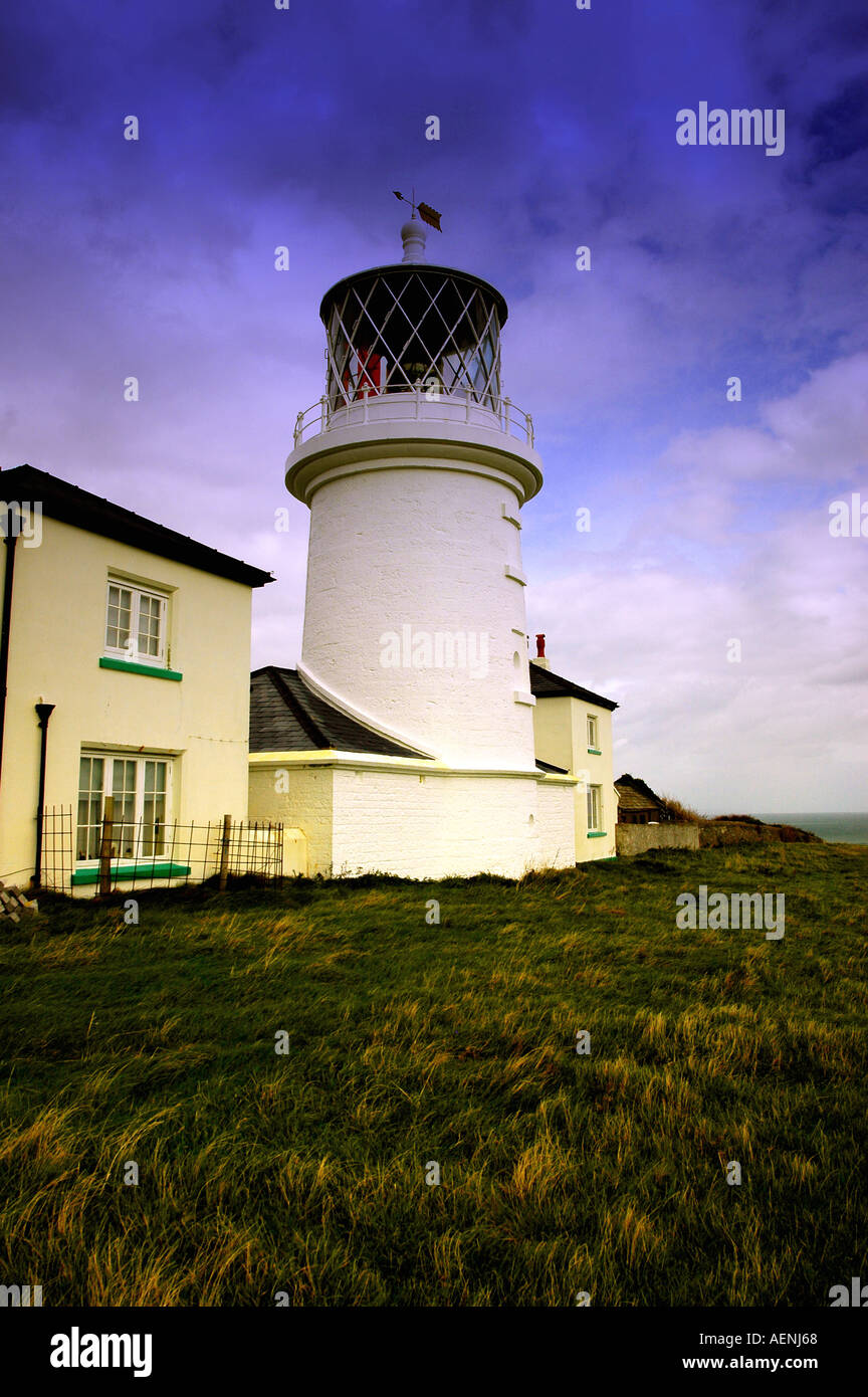 Caldey island light house hi-res stock photography and images - Alamy