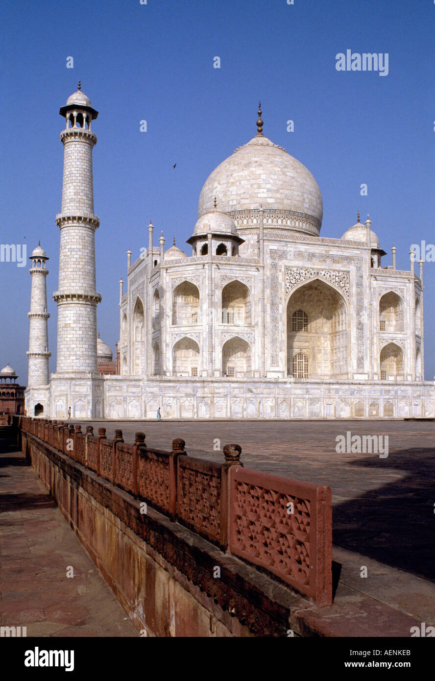 Agra, Taj Mahal Stock Photo - Alamy