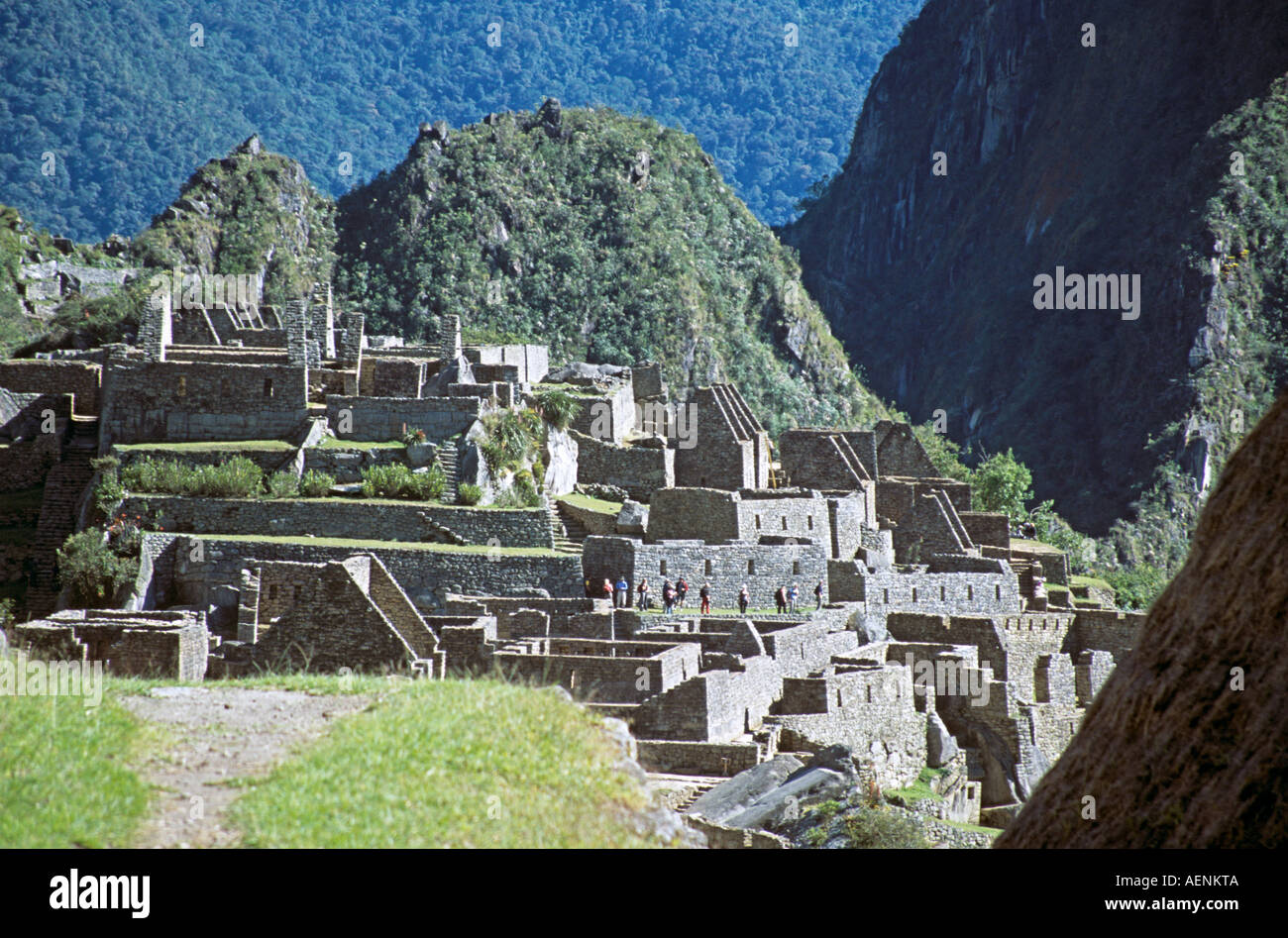 Inca ruins, Machu Picchu, Peru Stock Photo - Alamy