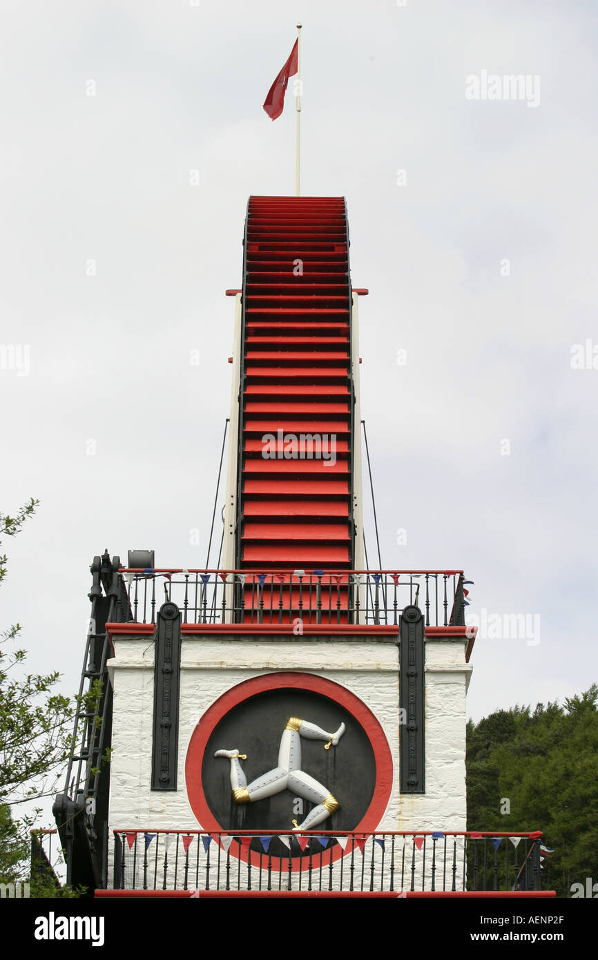great victorian water pump laxey wheel lady isabella from lead mines ...
