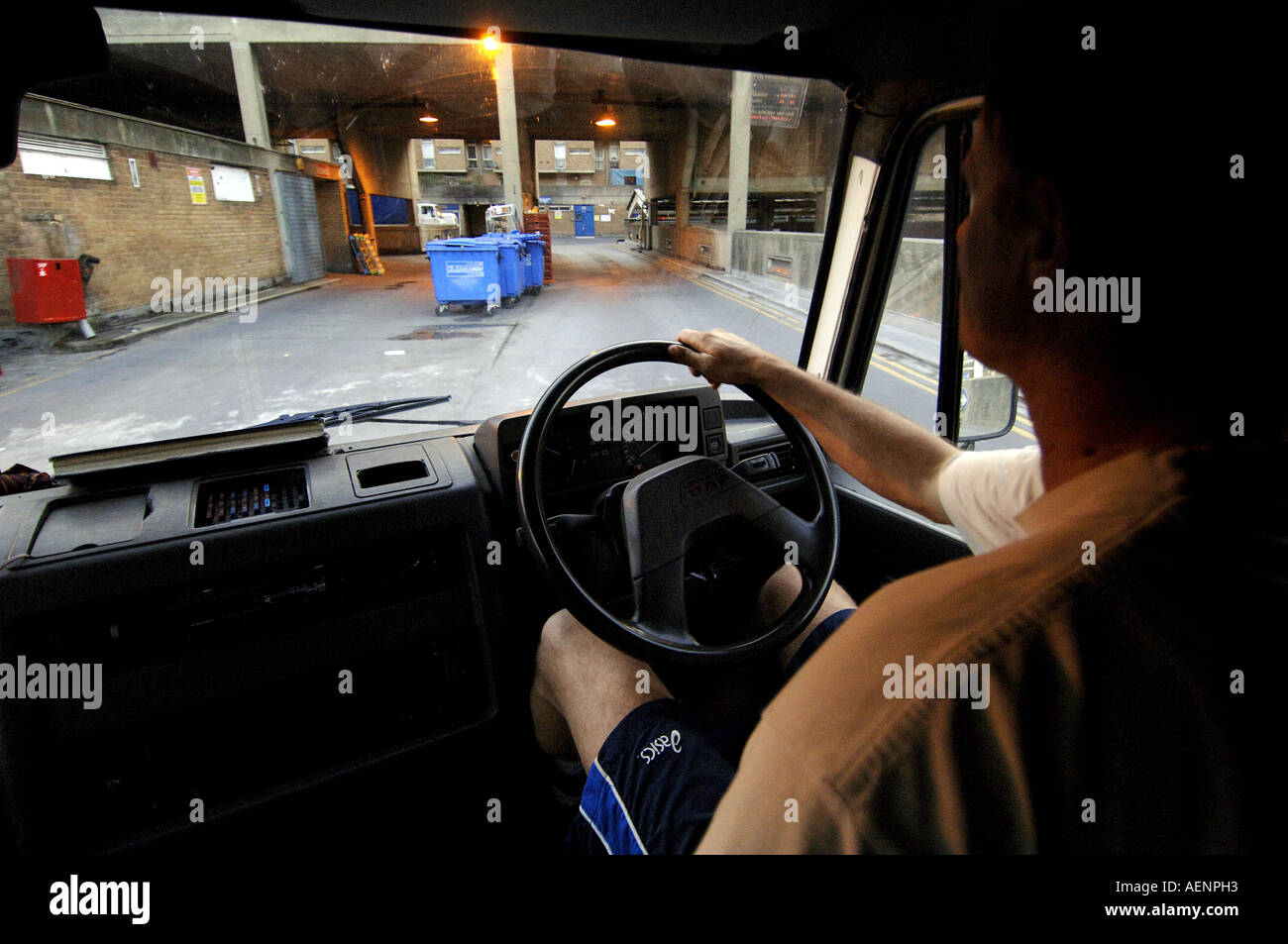 White van driver hi-res stock photography and images - Alamy
