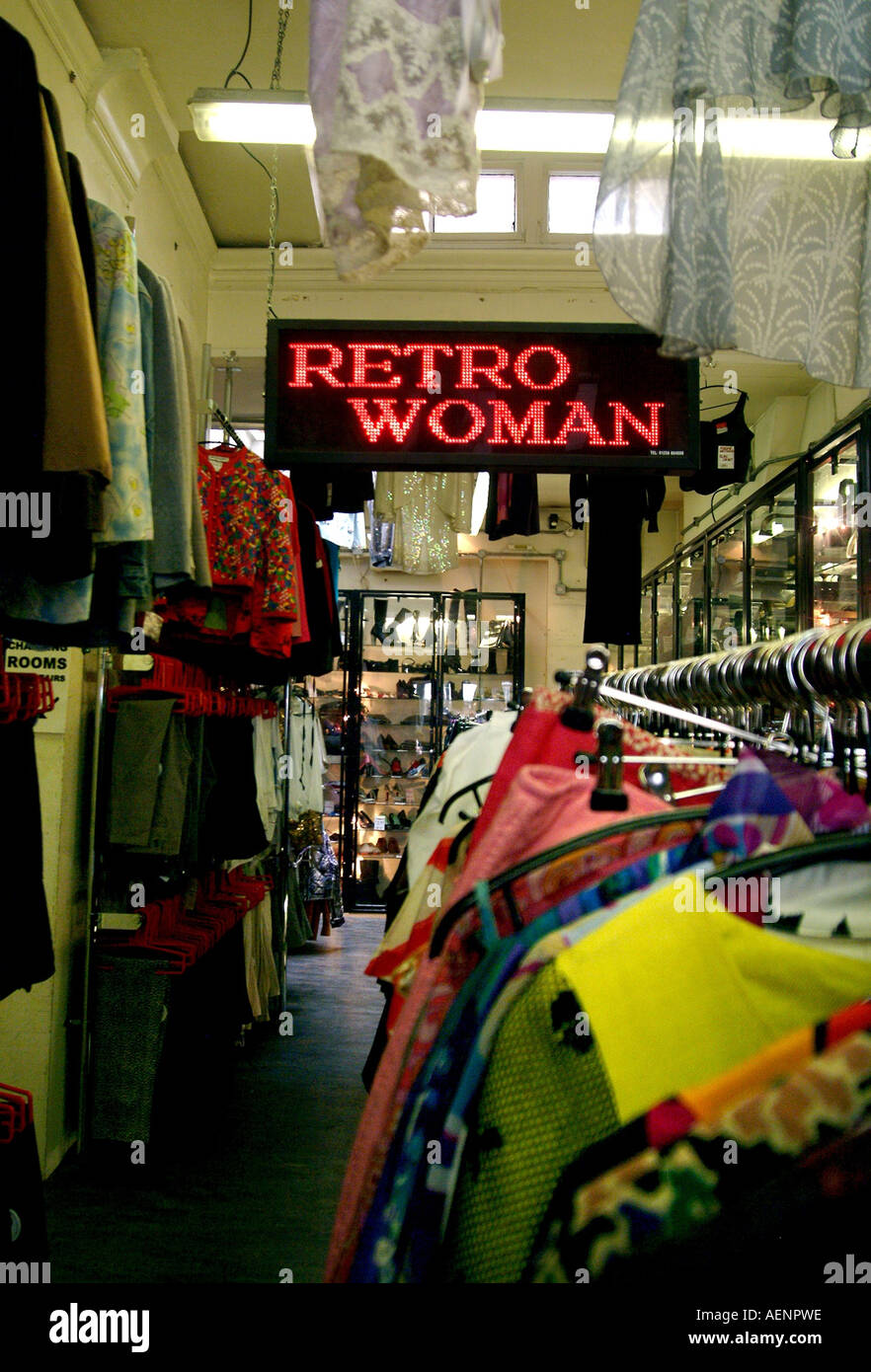 Retro Woman Man, Notting Hill, London Stock Photo - Alamy