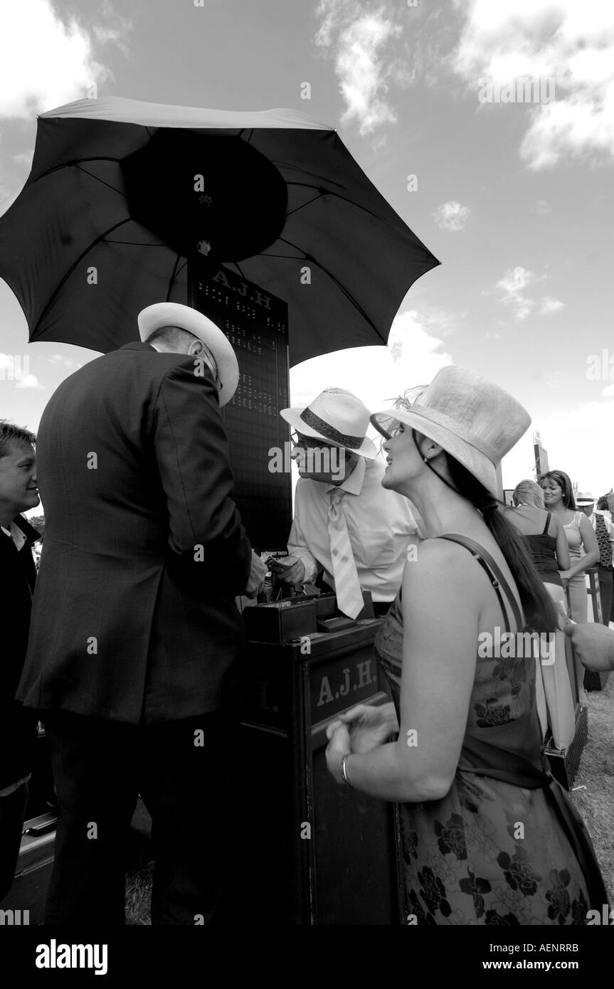 Ascot racing course Black and White Stock Photos & Images - Alamy