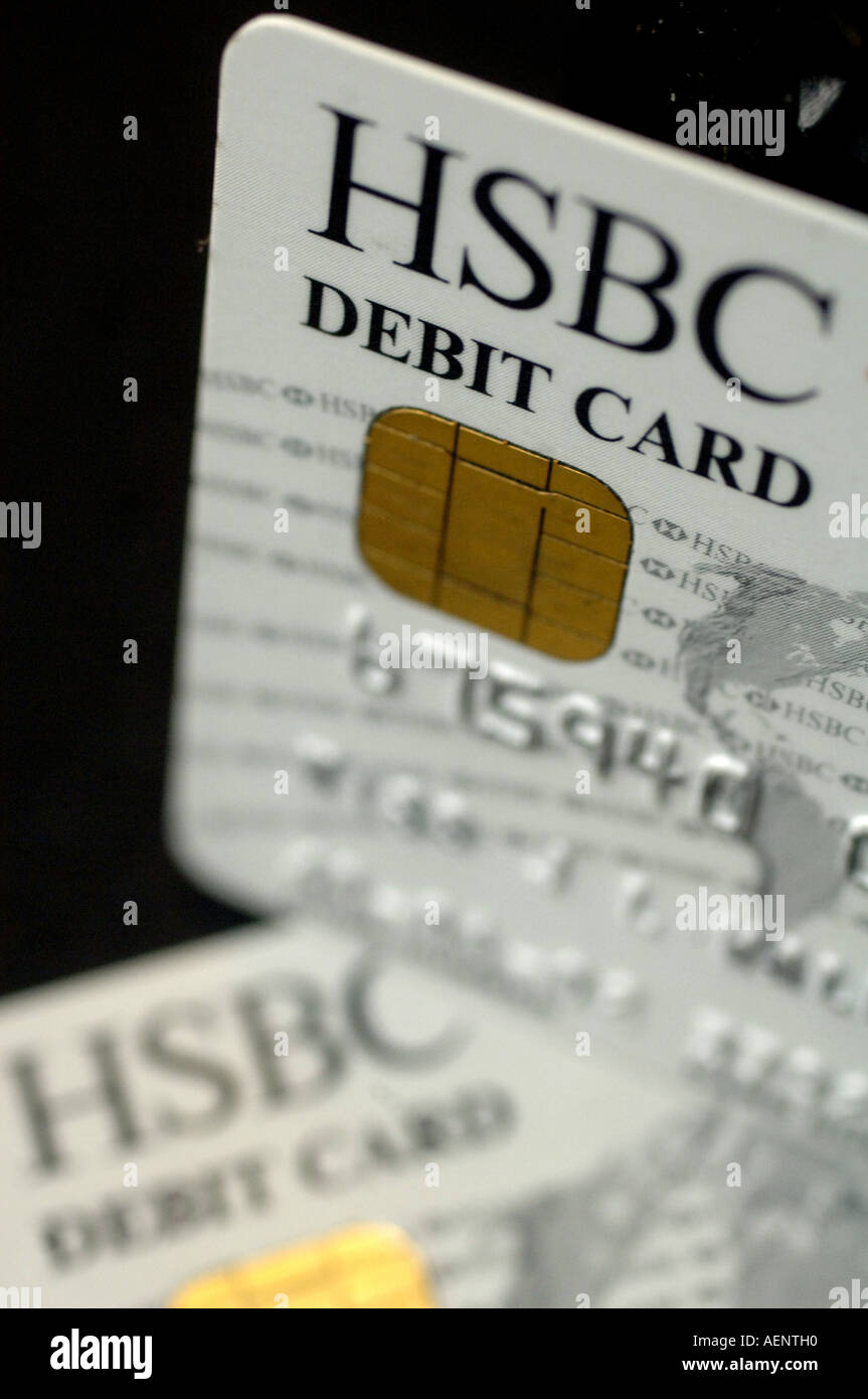 Hsbc visa debit card hi-res stock photography and images - Alamy