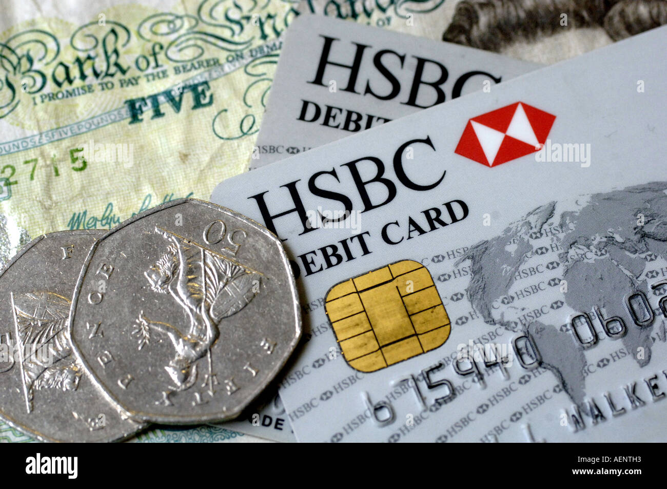 HSBC Debit card Stock Photo - Alamy