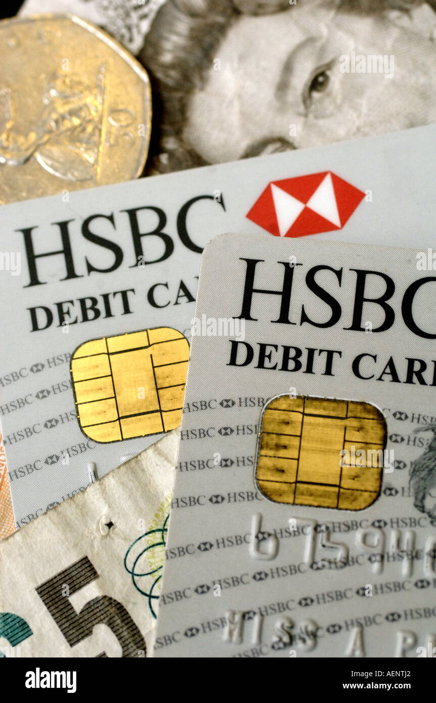 HSBC Debit card Stock Photo - Alamy