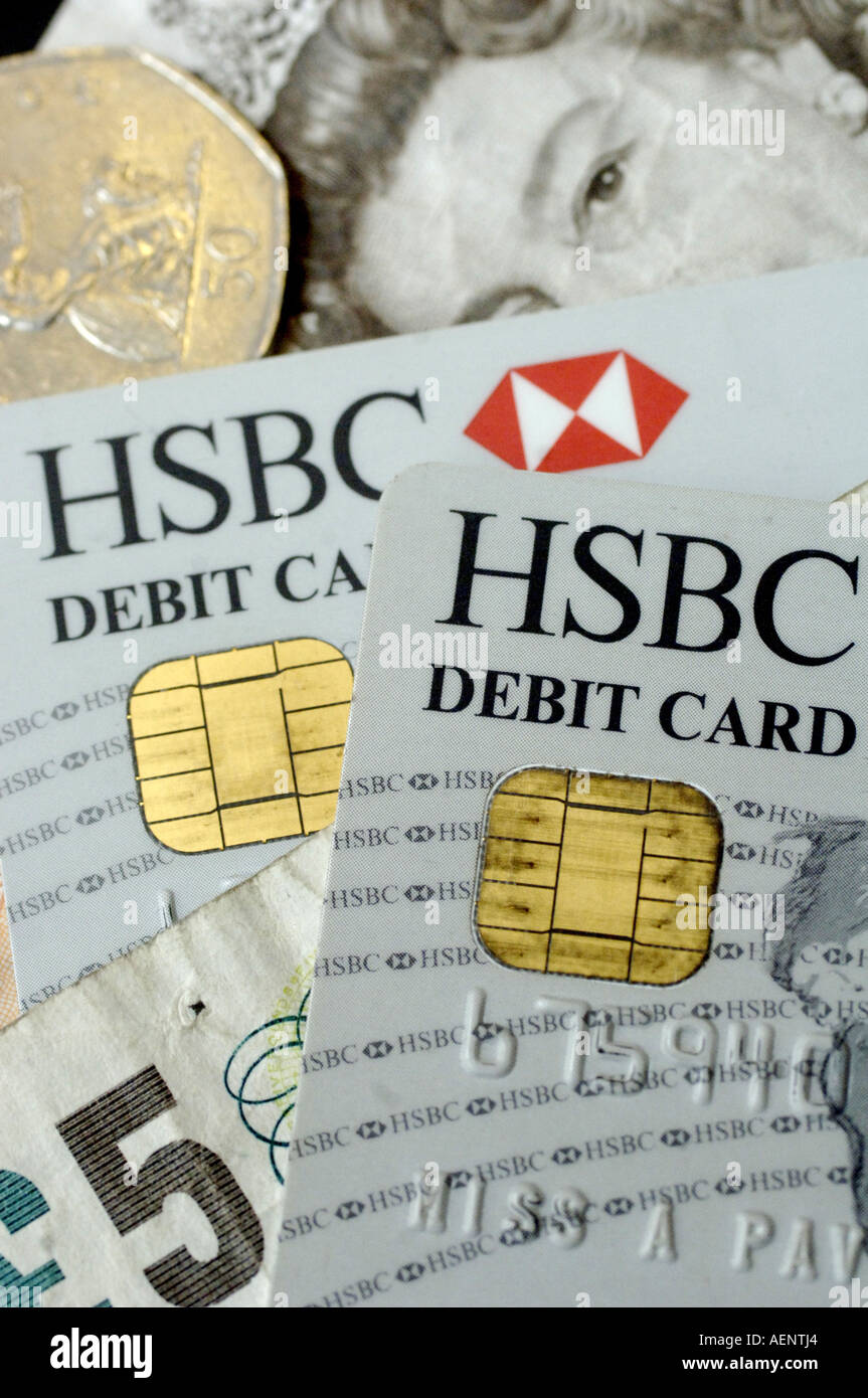 HSBC Debit card Stock Photo - Alamy