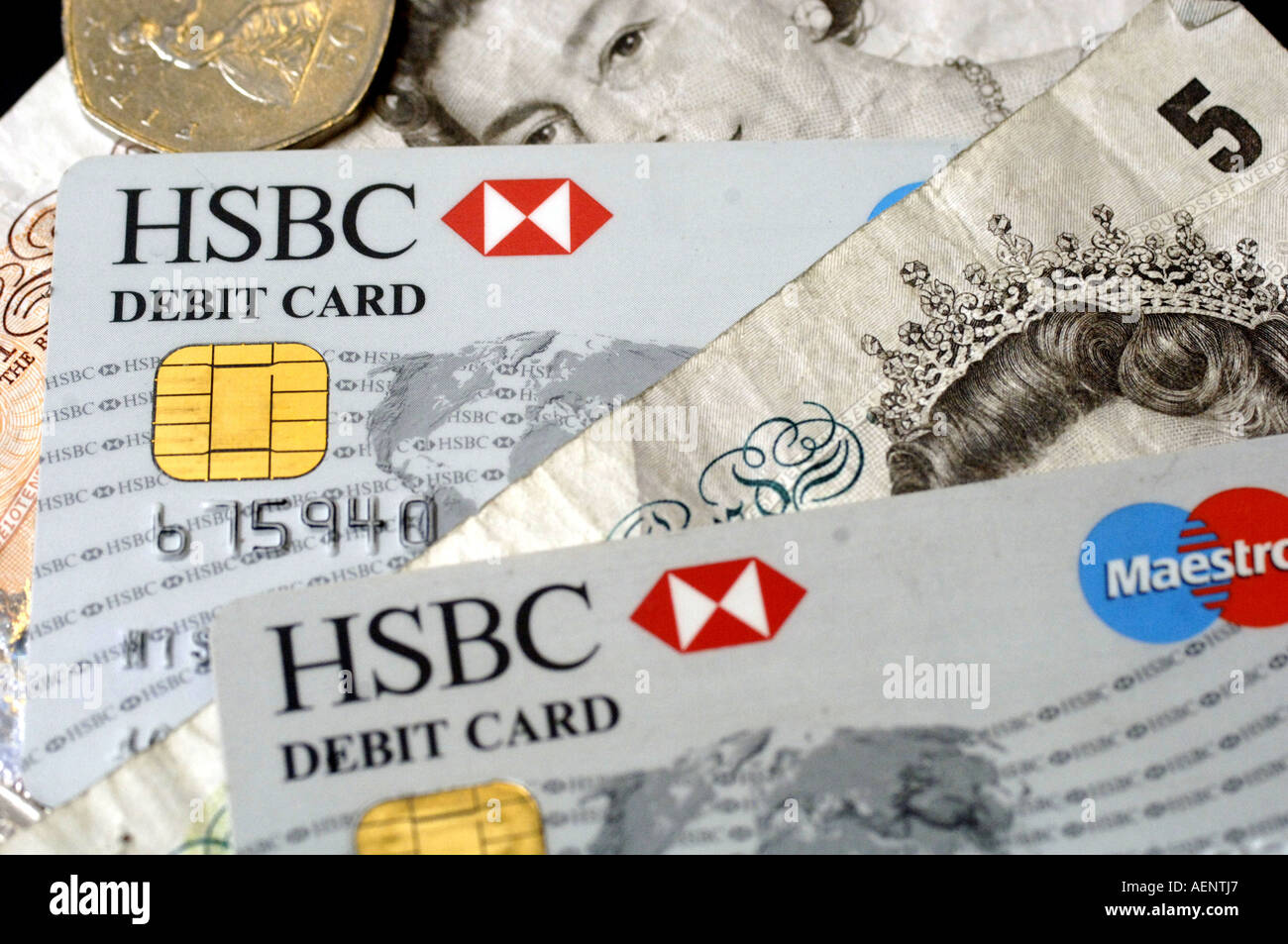 HSBC Debit card Stock Photo - Alamy