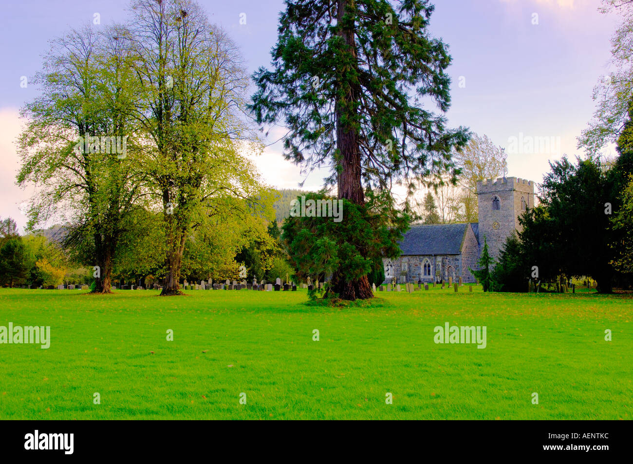 Meifod wales church hi-res stock photography and images - Alamy