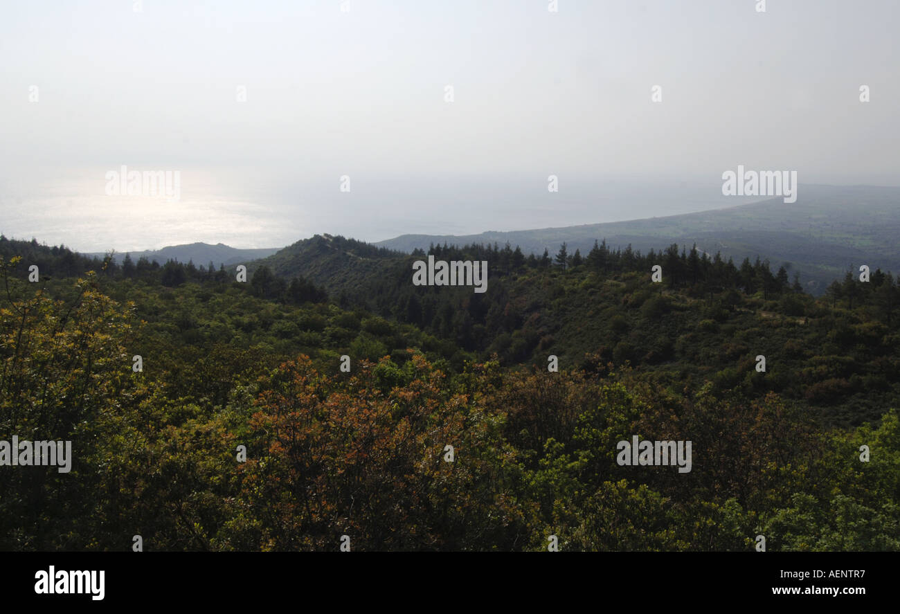 The gallipoli coast in Turkey where Anzac forces landed for the famous ...