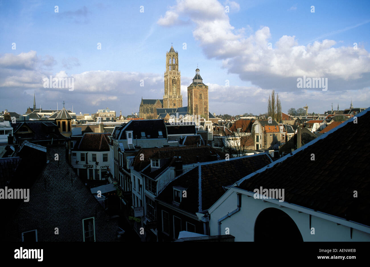 Utrecht overview city dom hi-res stock photography and images - Alamy