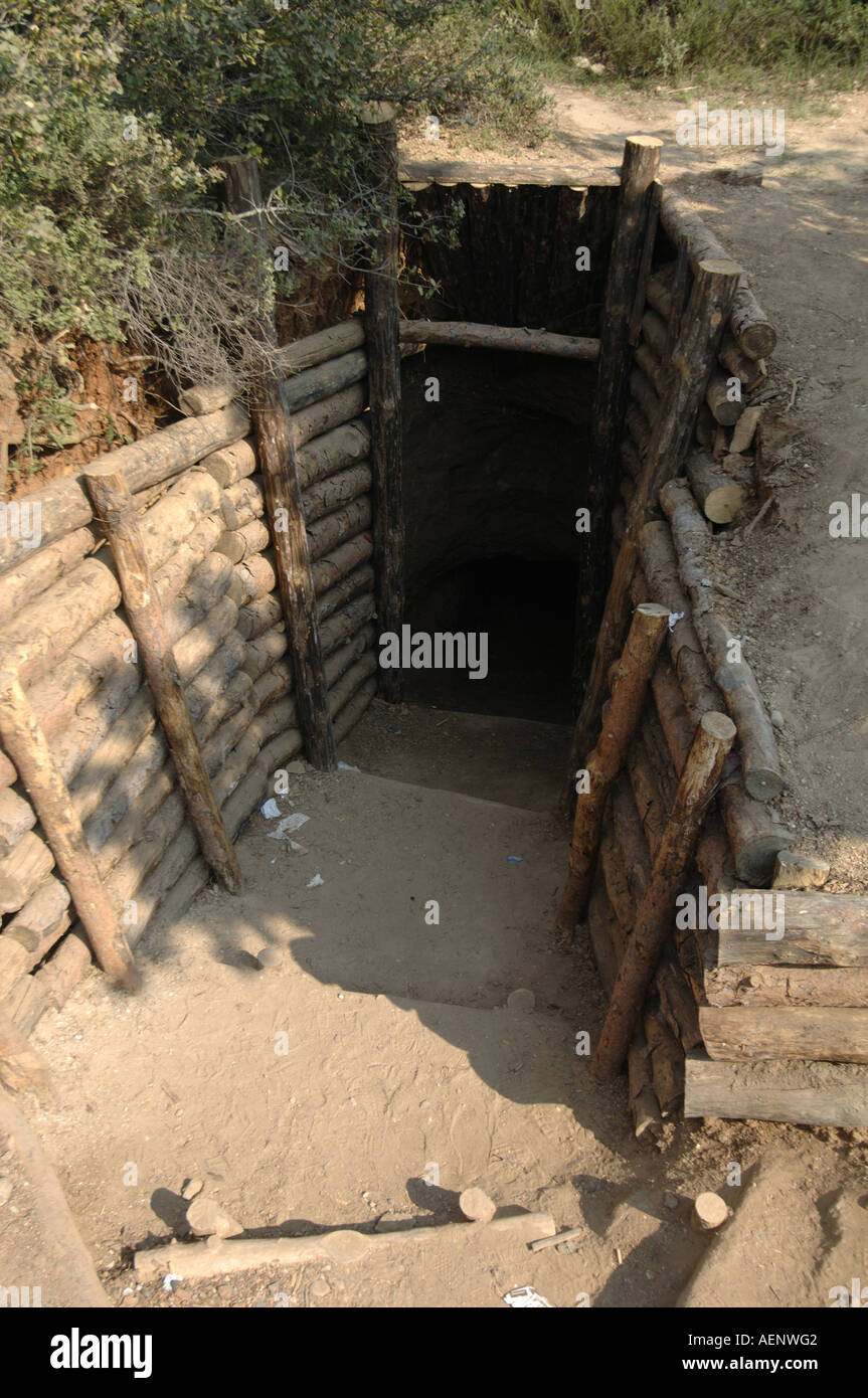 The treches of Gallipoli are now a tourist attraction to mark Anzac ...